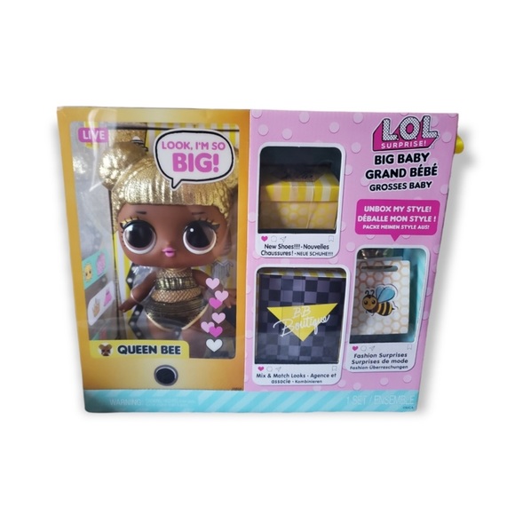 L.O.L. Surprise! | Toys | New Lol Surprise Queen Bee Big Baby Doll 1 ...